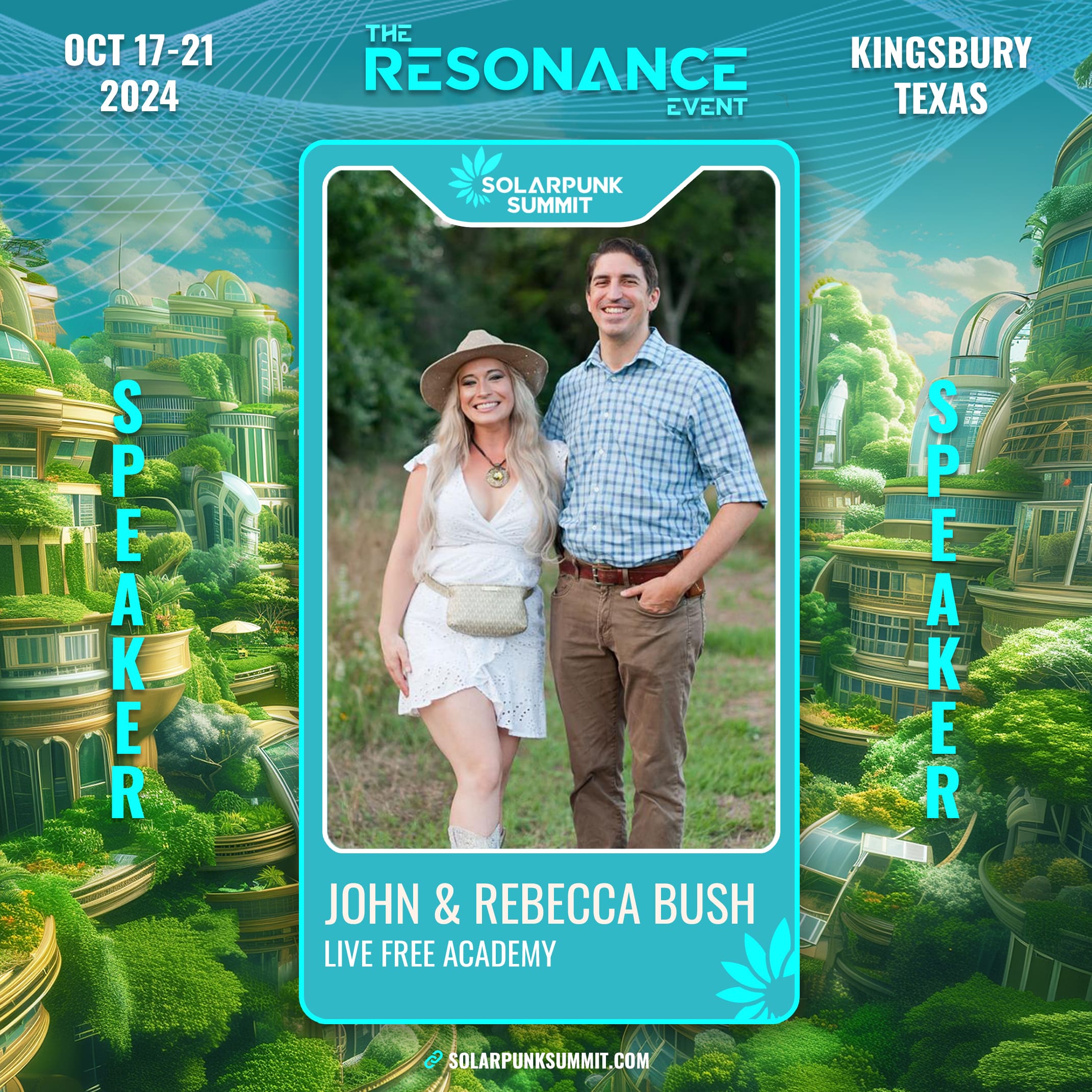 John and Rebecca Bush - Solarpunk Summit
